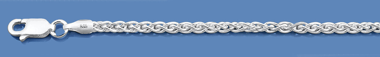 Wholesale Silver Jewelry - Silver Italian Chain - Wheat 080(CP612158-07 ...