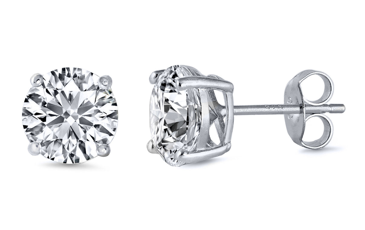 Wholesale Round Clear CZ Earrings (Casting)(ECZ41002-CR) – Sidney Imports